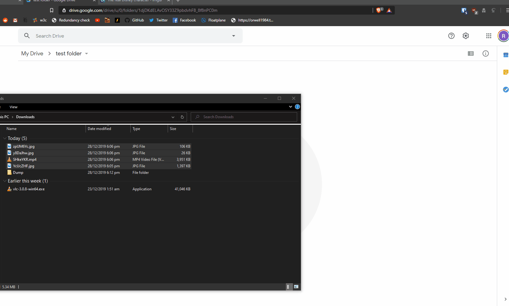 Drag and drop files to Google Drive does not work with Brave (latest ...